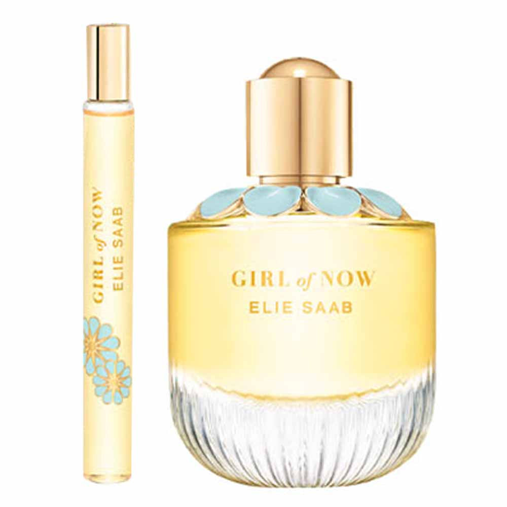 Elie Saab Girl of Now Gift Set for Women – 50ml EDP + Travel Spray ...